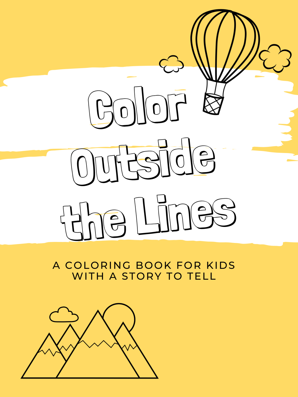 Color Outside The Lines Coloring Book - Color Outside The Lines ...